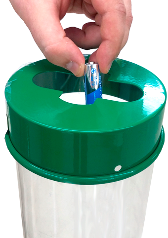 Contenedor para reciclaje de pilas - MANUFACTURAS MEDRANO - Galería General